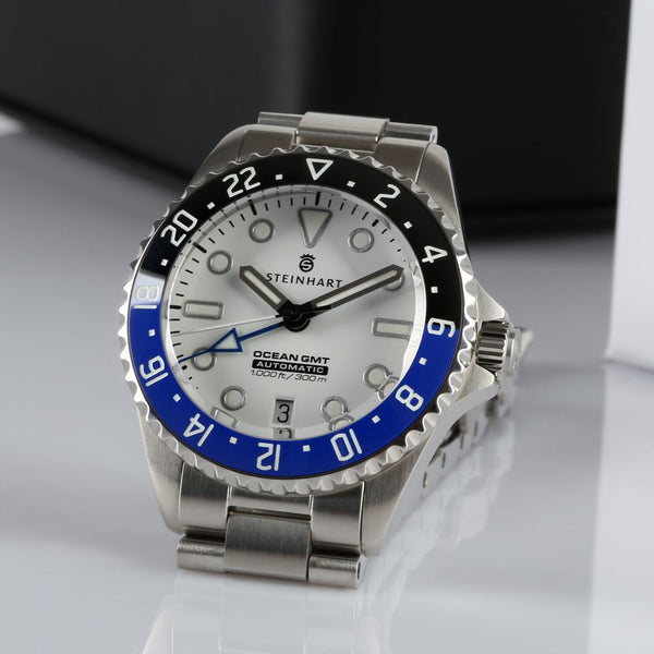 Ocean GMT 39 white dial ceramic – Pura Luxury Goods, High Quality ...