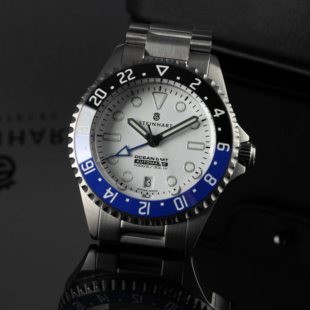 Ocean GMT 42 white dial ceramic – Pura Luxury Goods, High Quality ...